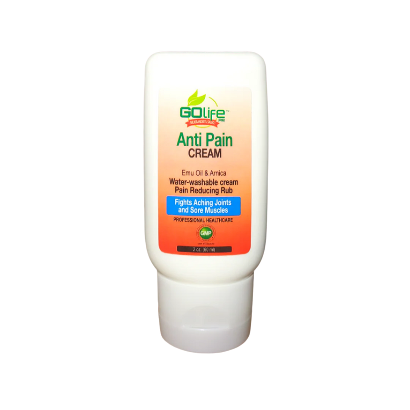 ANTI PAIN CREAM - ¡ALIVIA EL DOLOR EN SÓLO MINUTOS! – GO LIFE PR