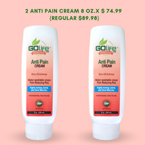 ANTI PAIN CREAM - ¡ALIVIA EL DOLOR EN SÓLO MINUTOS! – GO LIFE PR