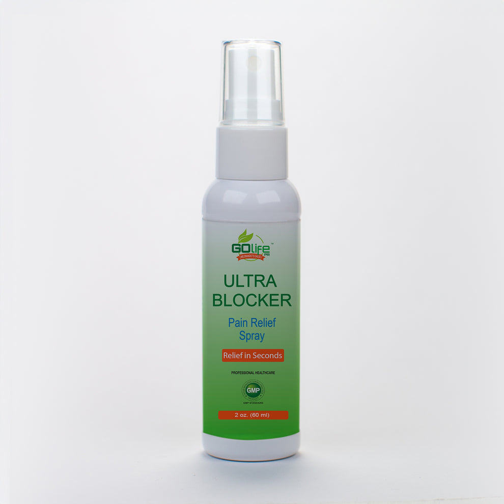 ULTRA BLOCKER PAIN RELIEF SPRAY – GO LIFE PR