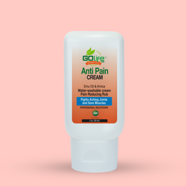 ANTI PAIN CREAM - ¡ALIVIA EL DOLOR EN SÓLO MINUTOS! – GO LIFE PR