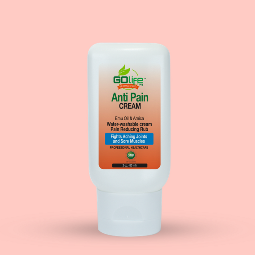 ANTI PAIN CREAM - ¡ALIVIA EL DOLOR EN SÓLO MINUTOS! – GO LIFE PR