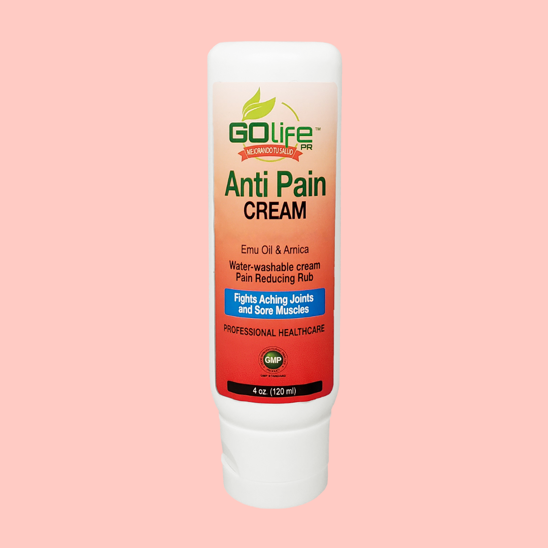ANTI PAIN CREAM - ¡ALIVIA EL DOLOR EN SÓLO MINUTOS! – GO LIFE PR