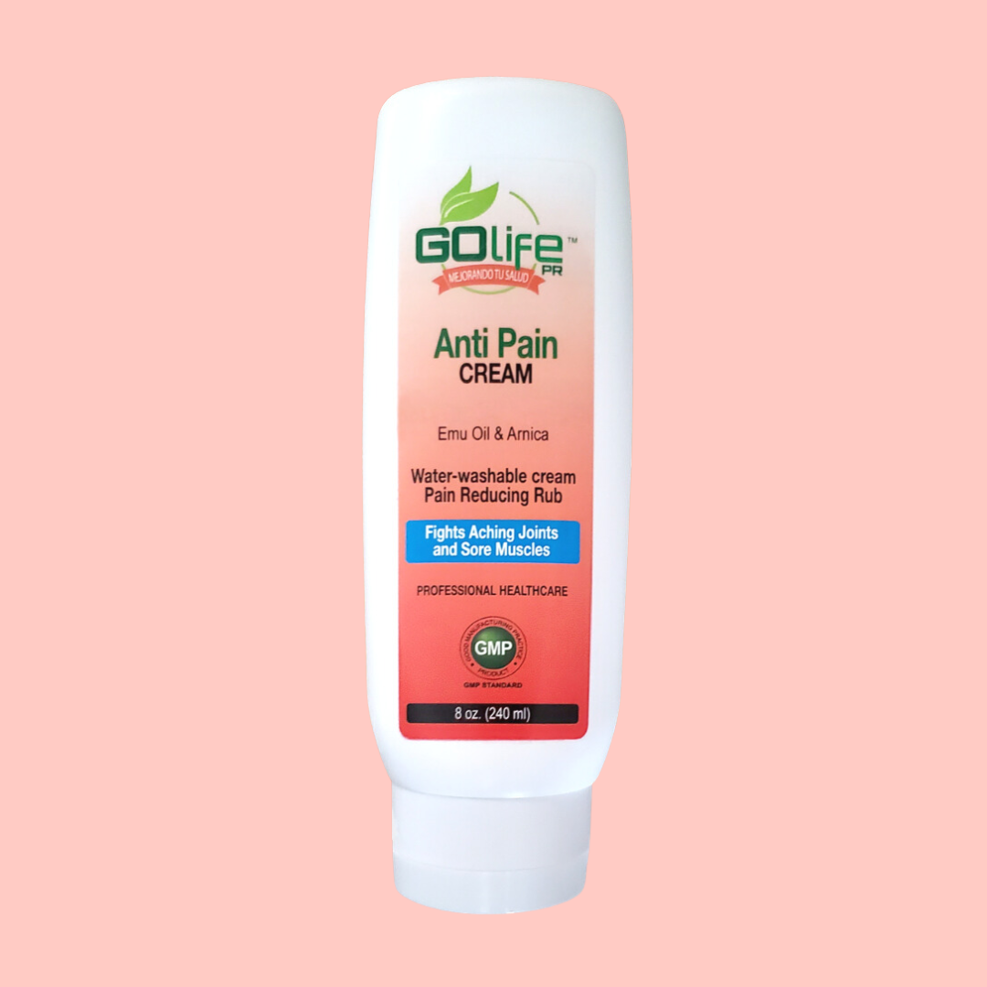 ANTI PAIN CREAM - ¡ALIVIA EL DOLOR EN SÓLO MINUTOS! – GO LIFE PR