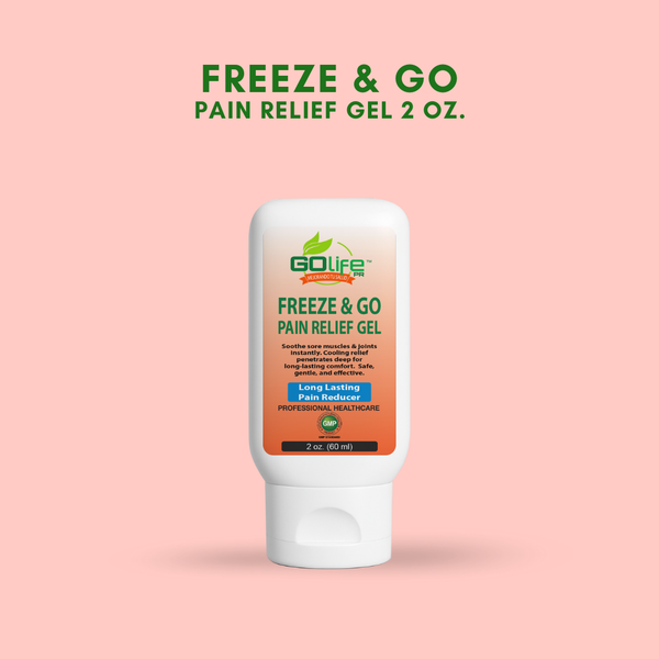 FREEZE & GO PAIN RELIEF GEL – GO LIFE PR
