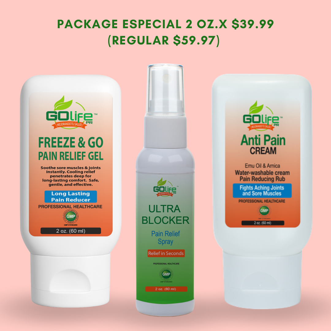 PAQUETE ESPECIAL 2 OZ. – GO LIFE PR